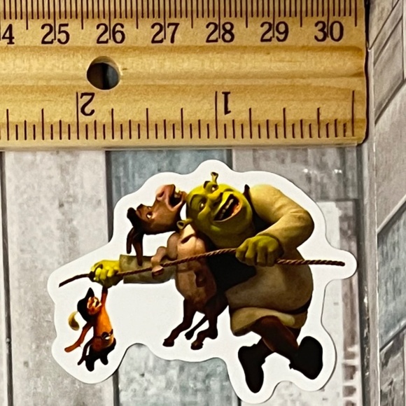 Office | 110 Shrek Reusable Waterproof Vinyl Sticker Decal | Poshmark